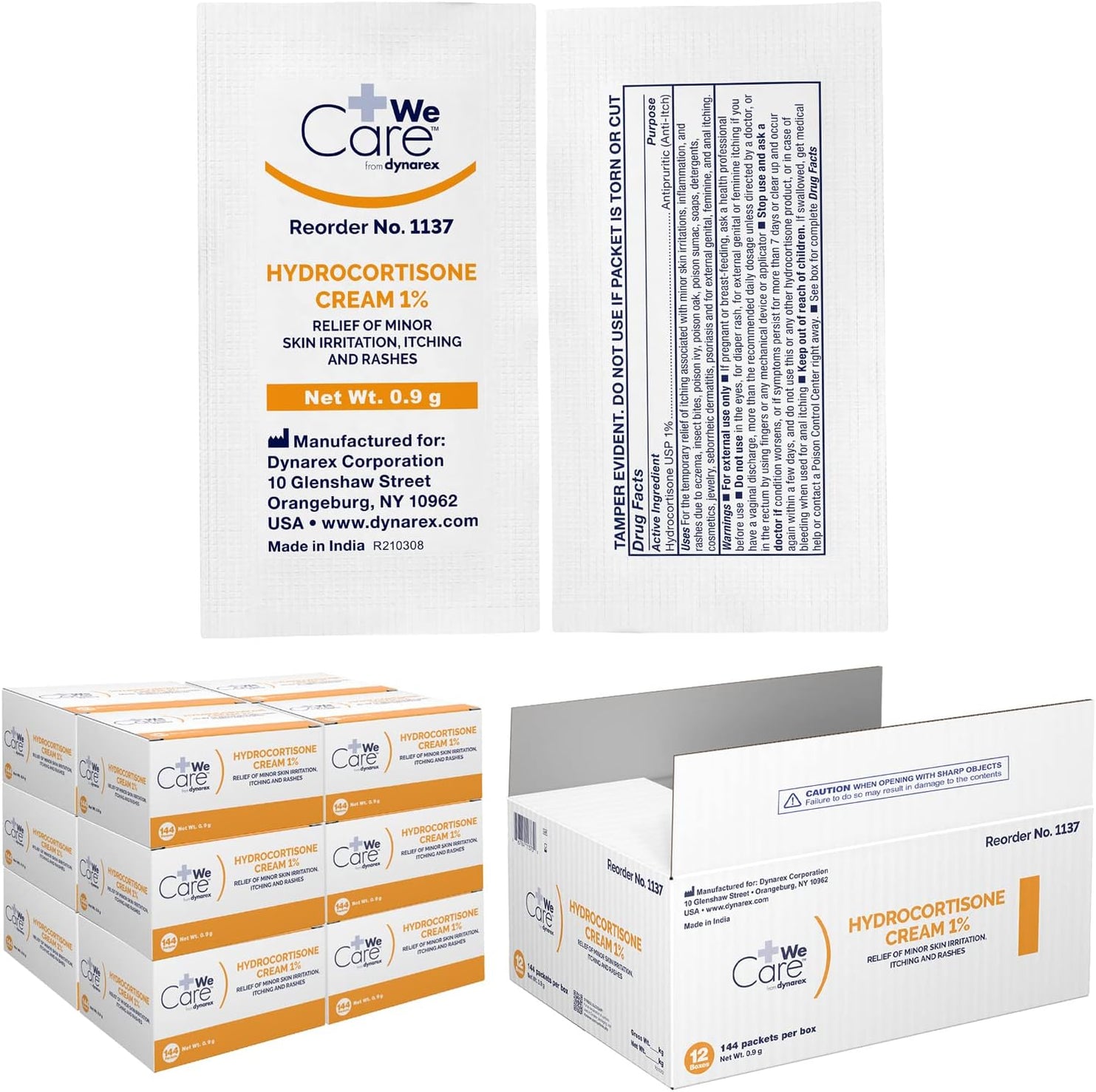 Dynarex Hydrocortisone Cream — Go Bulk Medical