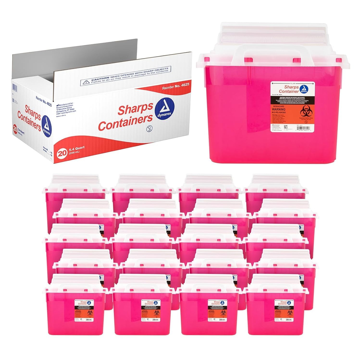 Dynarex Sharps Containers — Go Bulk Medical
