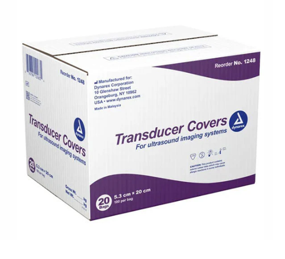 Dynarex Transducer Covers - 100ea/bx, 20bxs/case (2000 Count) — Go Bulk ...