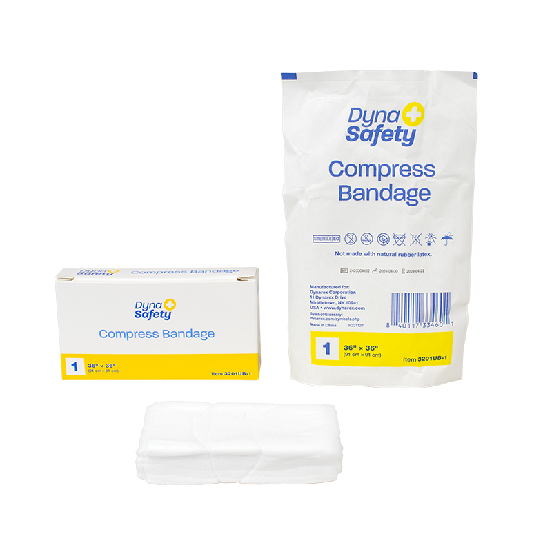 Dynarex Compress Bandage - 1/Unit - 1ea/bx, 50bx/cs (50 Count) — Go ...
