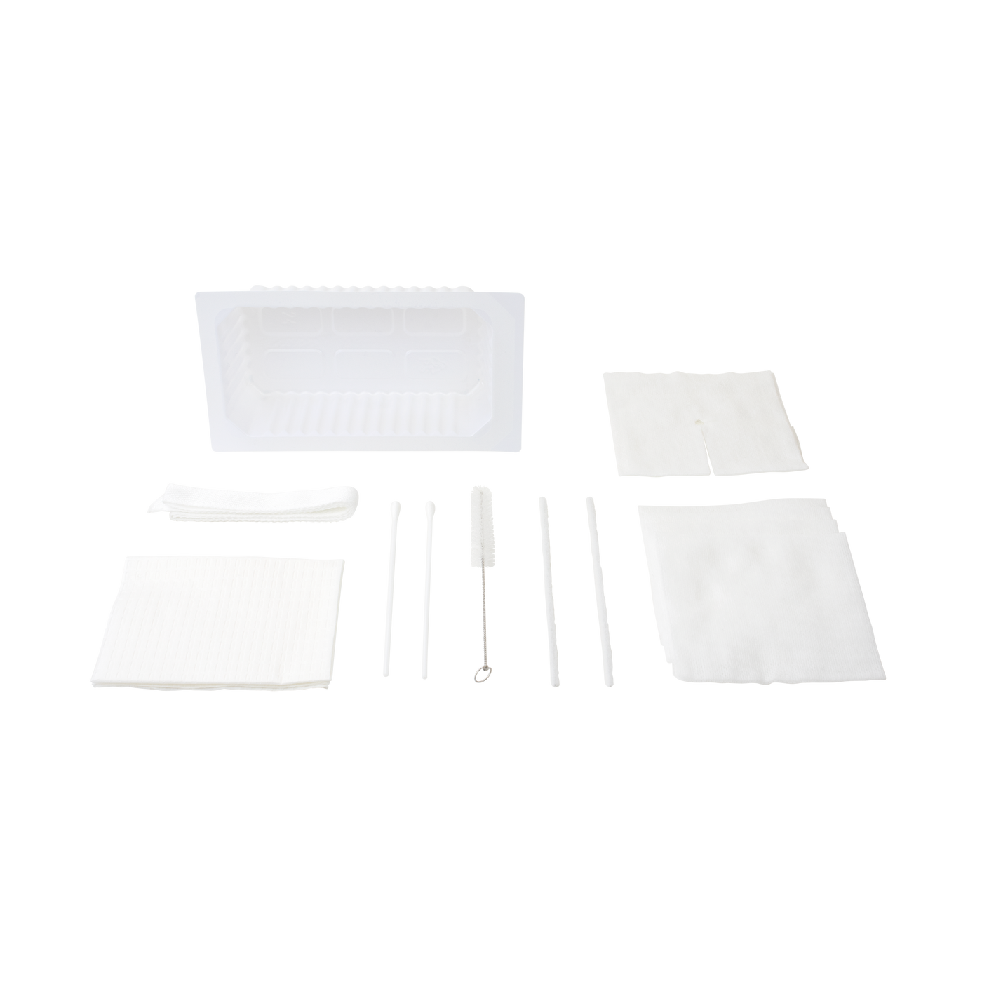 Dynarex Tracheostomy Care Kit - One Compartment Tray with No Gloves (2 ...