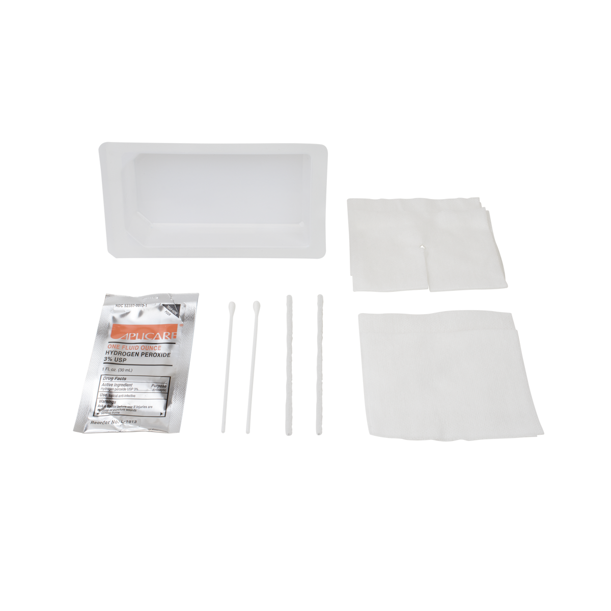 Dynarex Tracheostomy Care Kit - One Mini Compartment Tray (40 Count ...