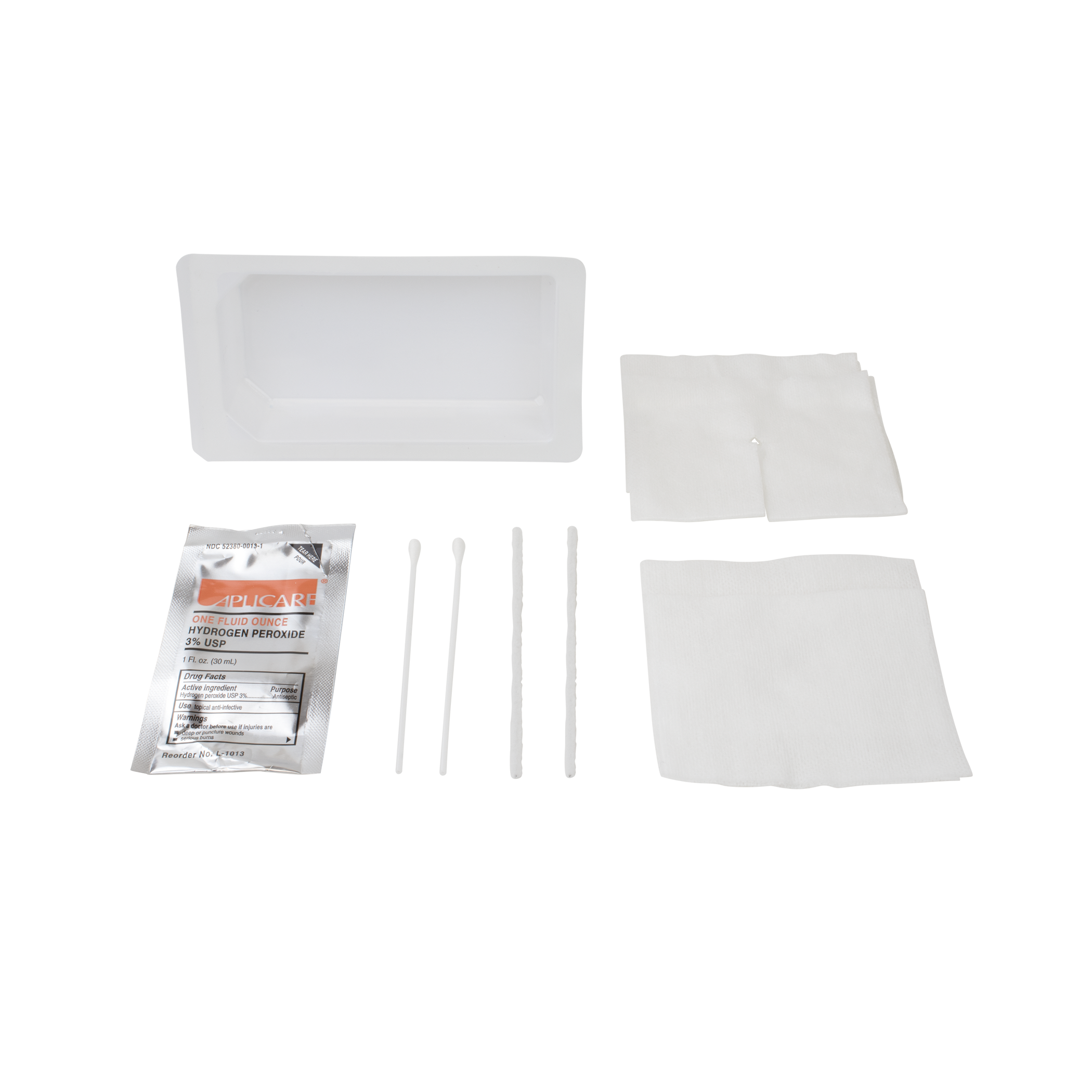 Dynarex Tracheostomy Care Kit - One Mini Compartment Tray (40 Count ...