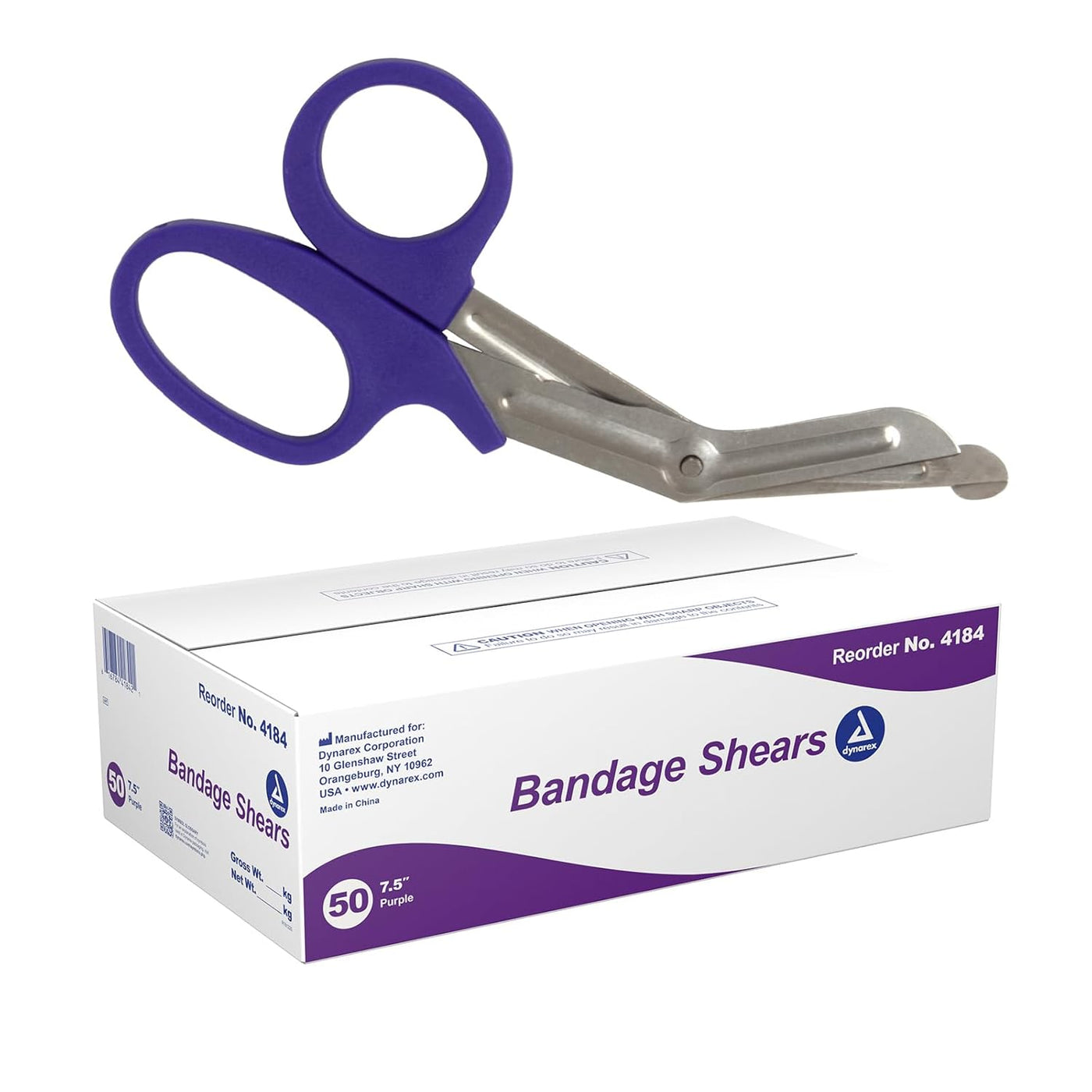 Dynarex Bandage Shears, 7.5" — Go Bulk Medical