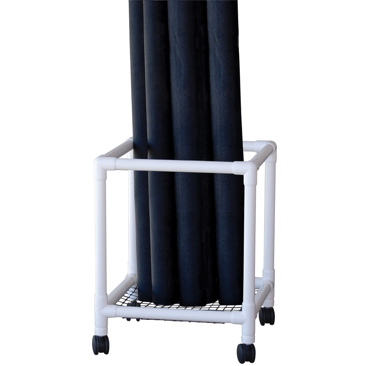 MJM International Foam roll storage cart, holds 9 + rolls — Go Bulk Medical