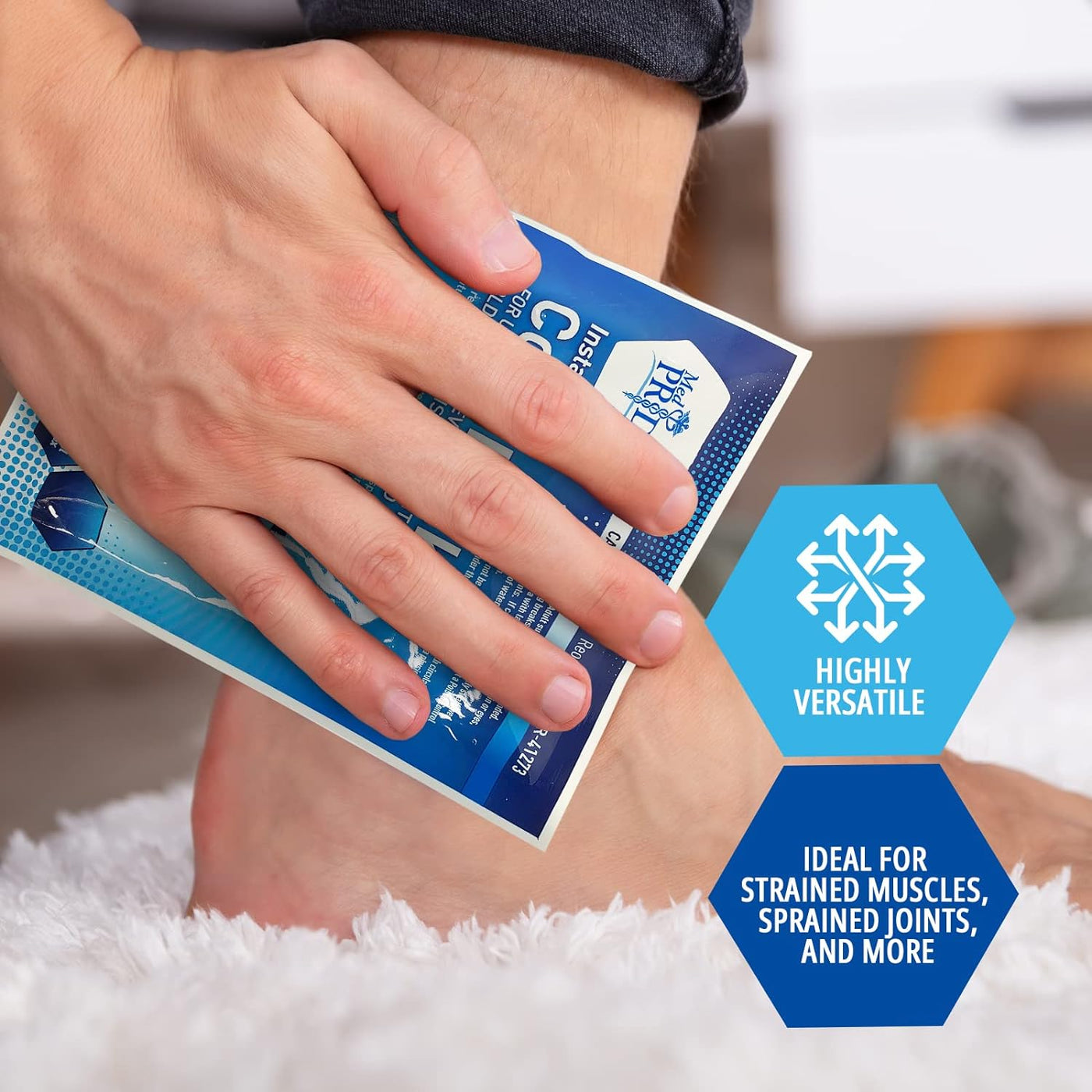 MedPride Instant Cold Pack for Injuries & Pain Relief 5