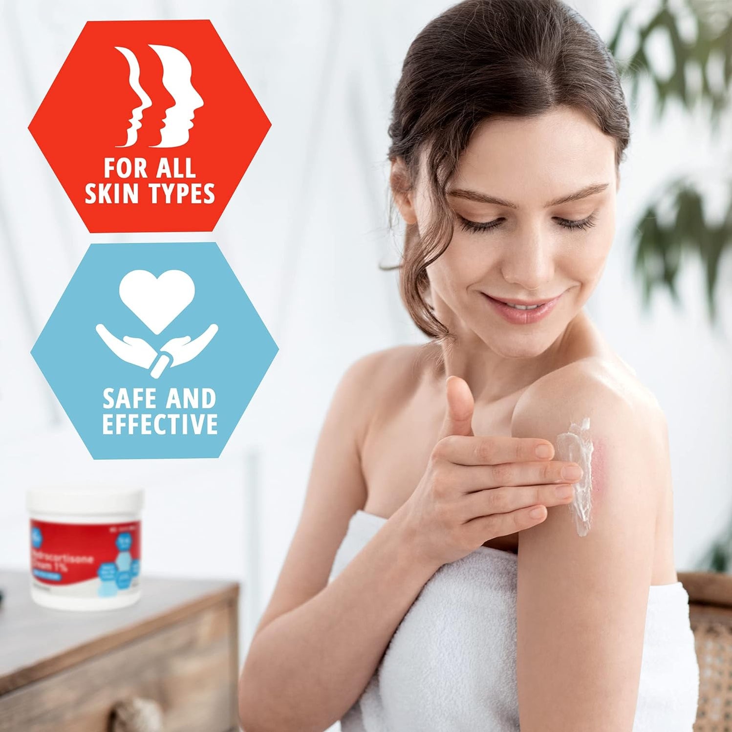MedPride 1% Hydrocortisone Cream Maximum Strength Anti Itch Cream - 16 ...