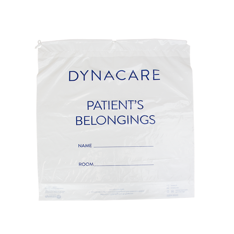 Dynarex Patient Belonging Bags (250 Count) — Go Bulk Medical