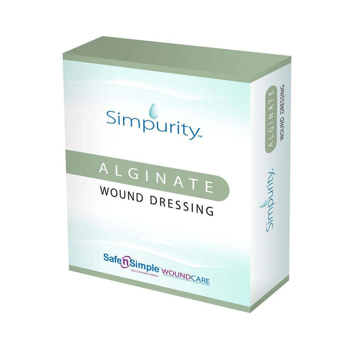 Safe N Simple Simpurity Calcium Alginate Wound Dressing — Go Bulk Medical