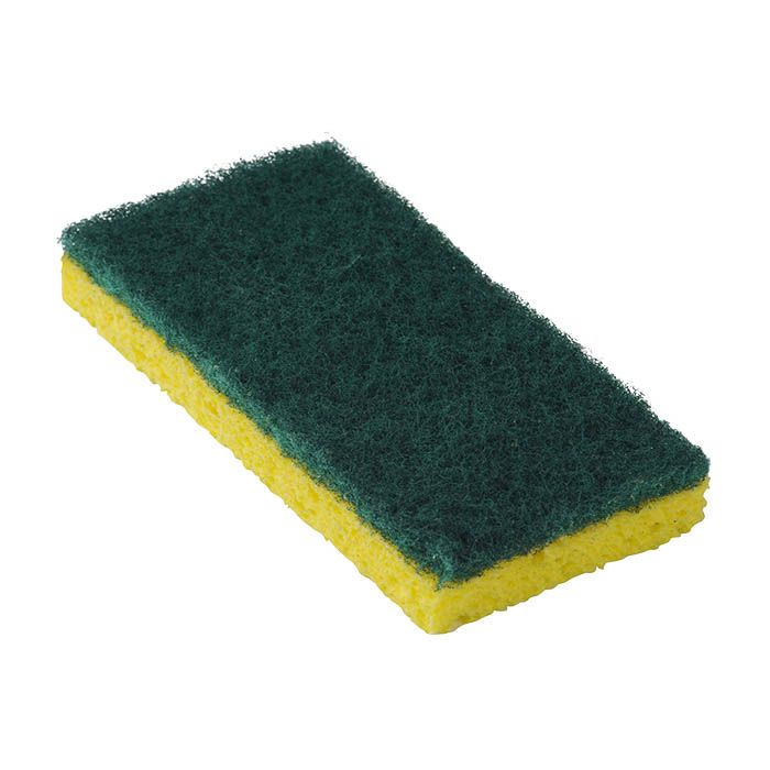 Amstar YELLOW SPONGE SCRUBBER 8/5 CS (40 Pack) — Go Bulk Medical