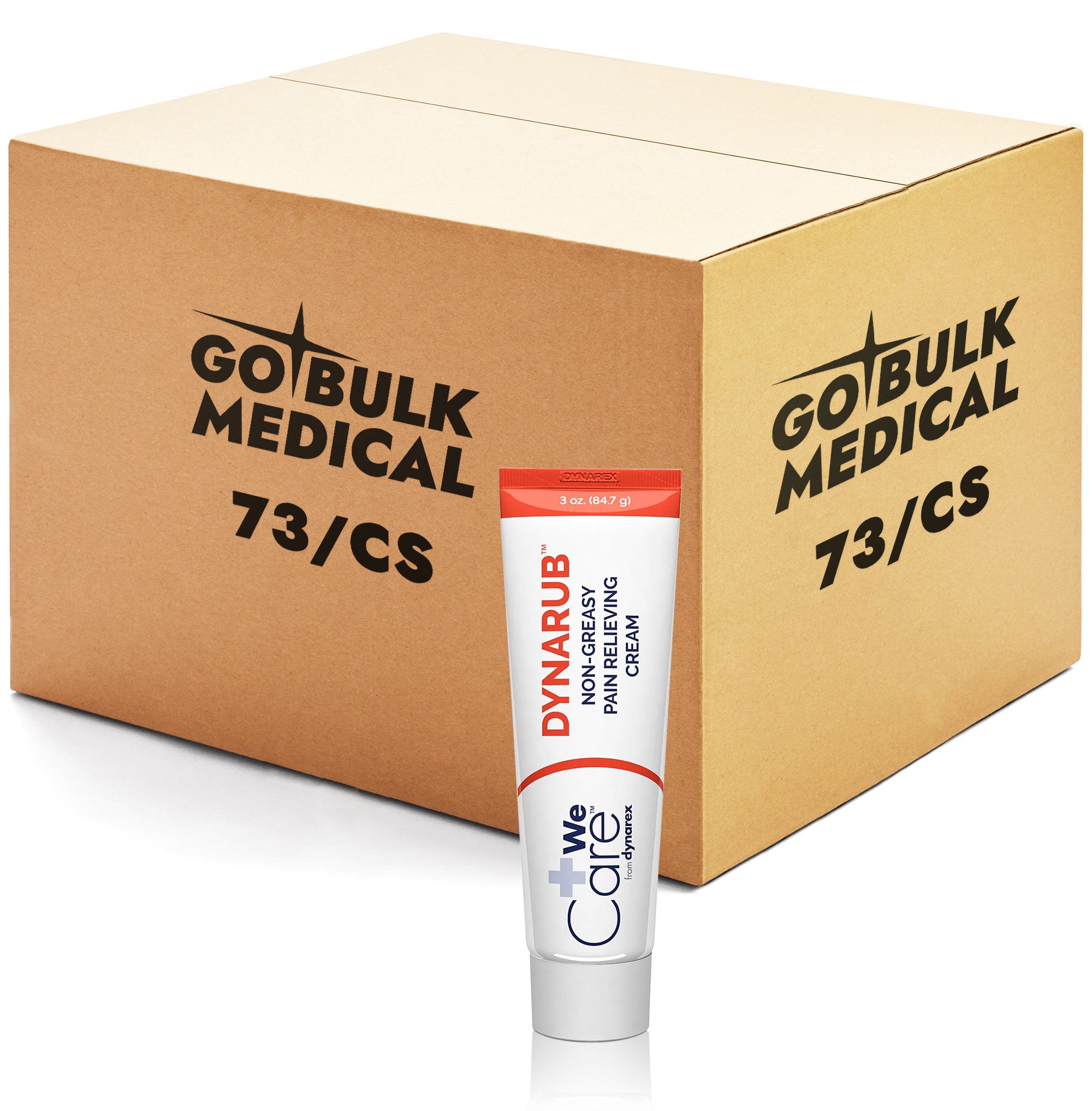 Dynarex DynaRub Cream, 3 oz., 72/cs – Go Bulk Medical