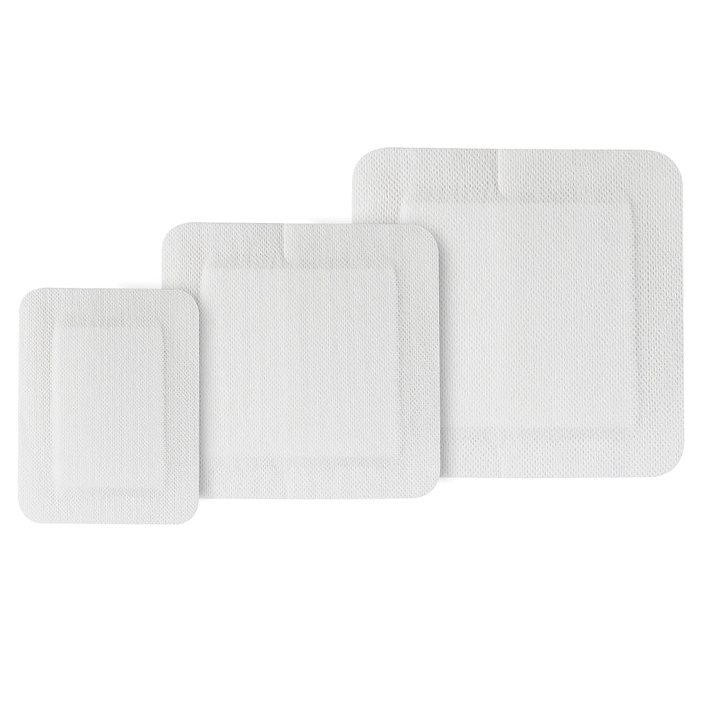 Medpride Gauze Island Dressing Sterile 2"x3.5" Wound Dressing with Adh ...